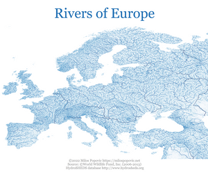 Map rivers with sf and ggplot2 in R | Milos Popovic - personal website ...