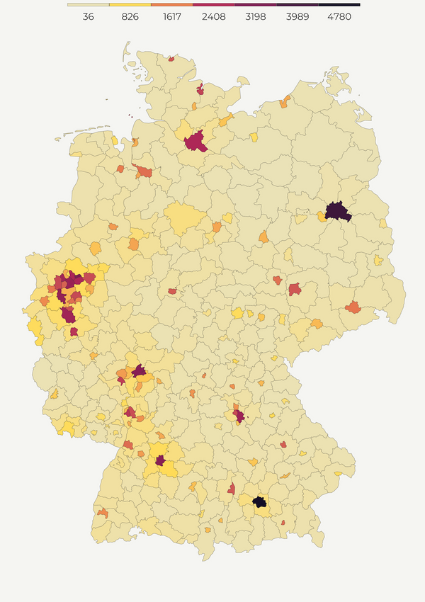 6 easy ways to map population density in R | Milos Popovic - personal ...